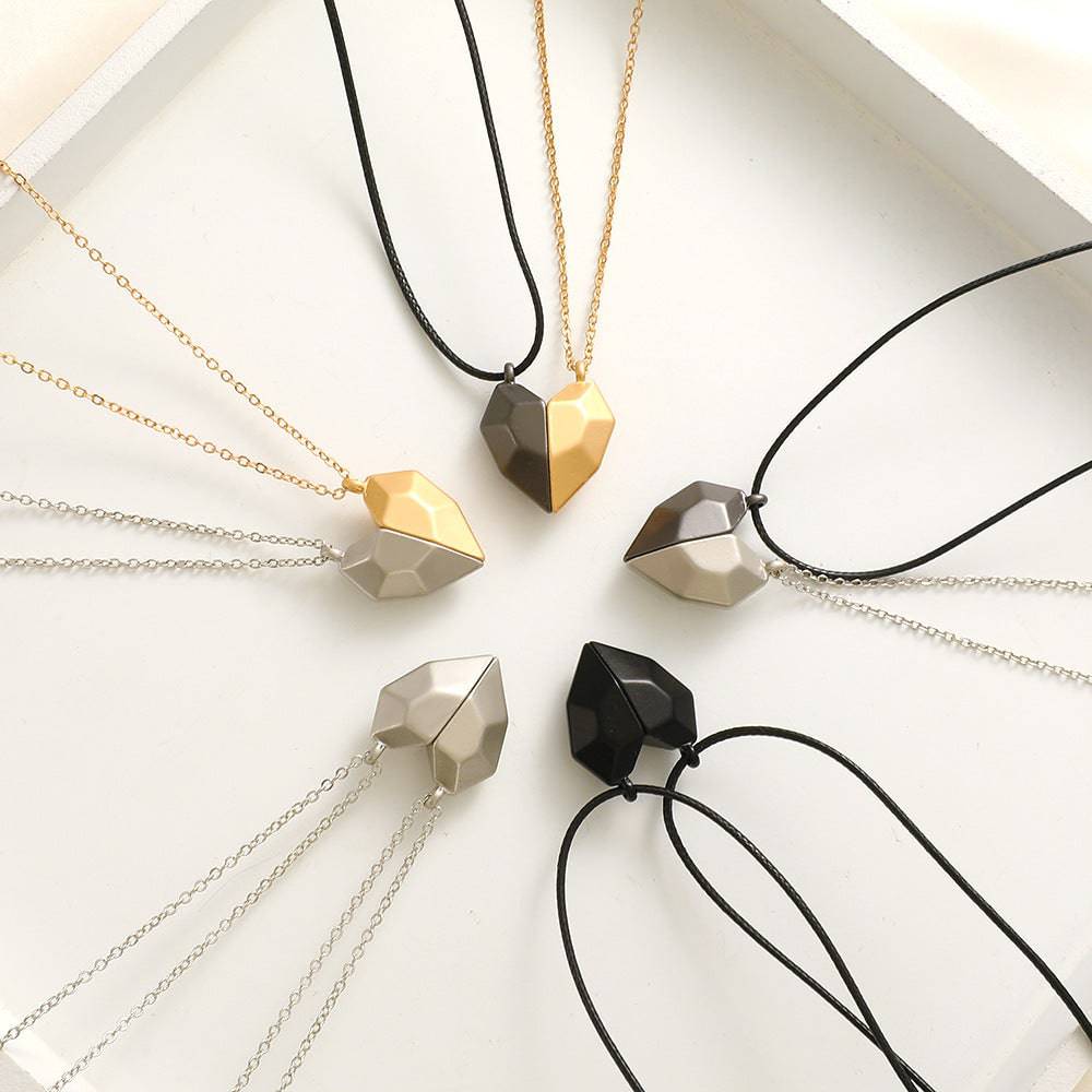 Collares de corazón a juego para parejas – Dressygt