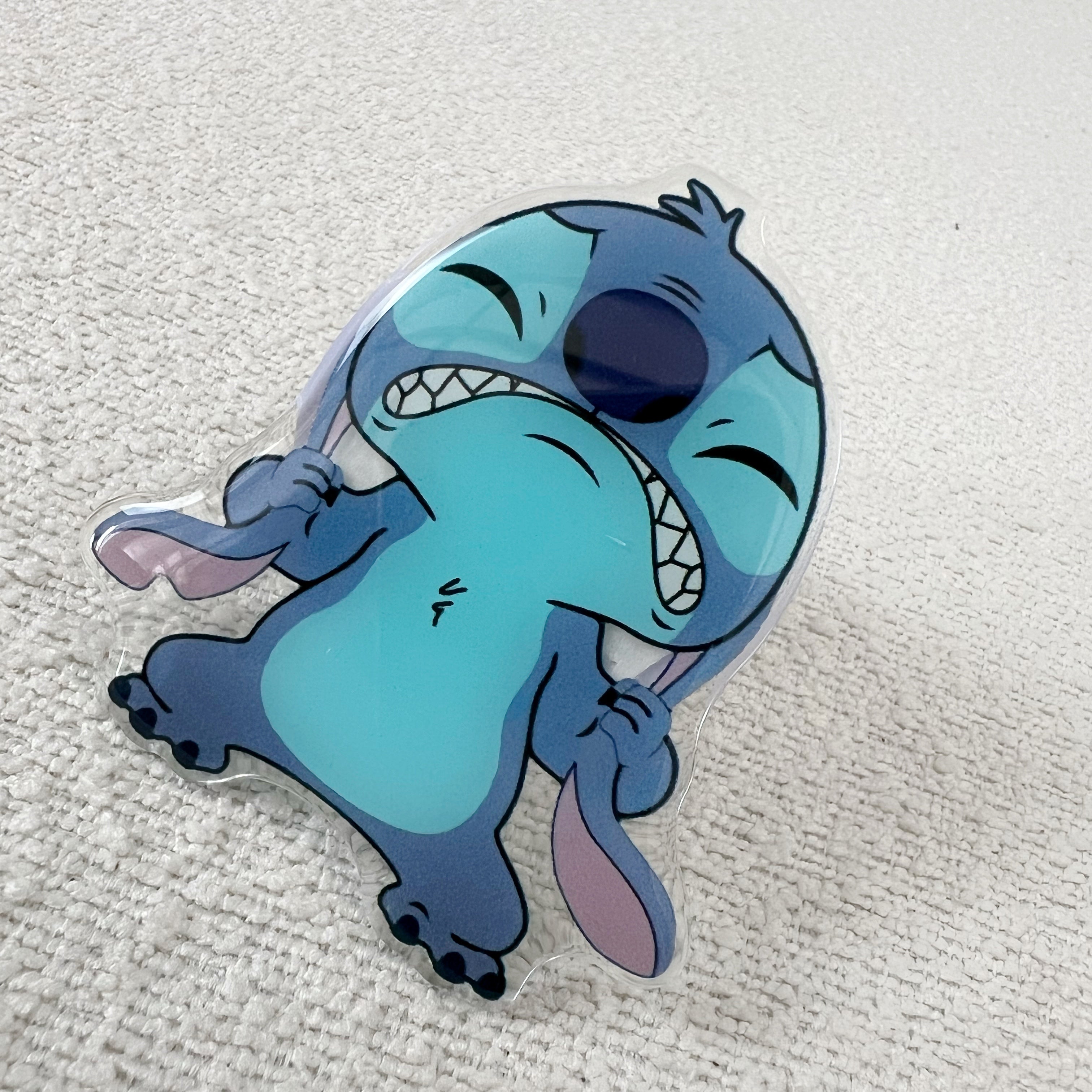 Pop-socket de Stitch: decoración de acrílico de personajes animados ...